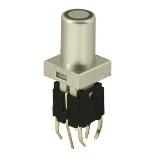 Tactile Switch 12VDC 50mA SPST Vertical LED Blue – CIPS Electronics