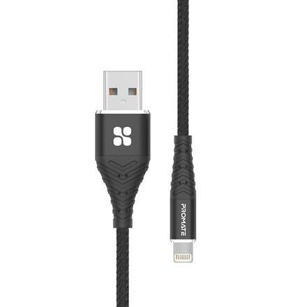 PROMATE Braided USB-A To Lightning Connector Cable – CIPS Electronics
